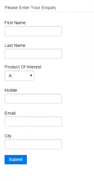 Salesforce Web to Lead